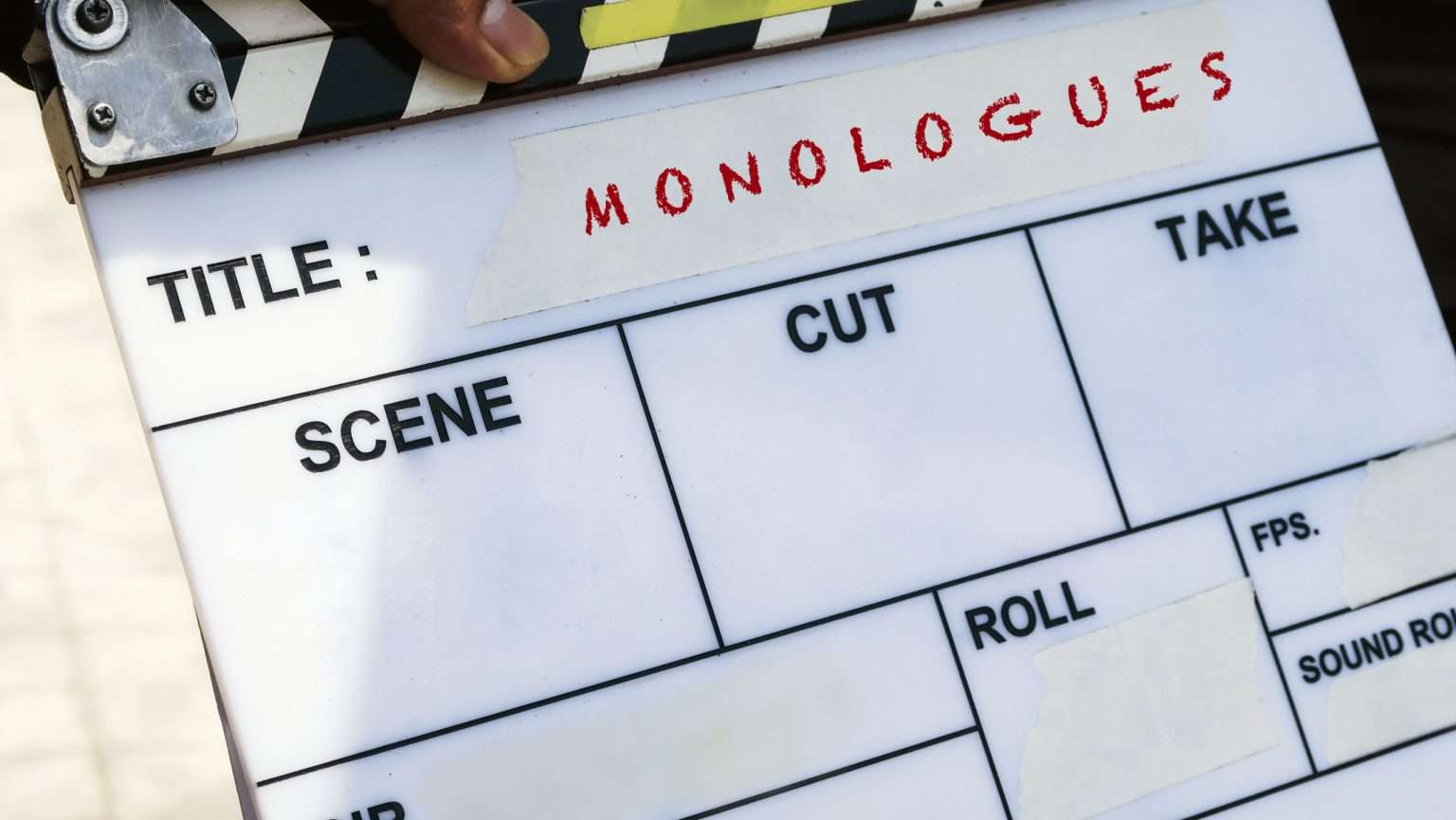 Get Your Free Monologues Booklet - Acting Classes, Part-time Drama ...